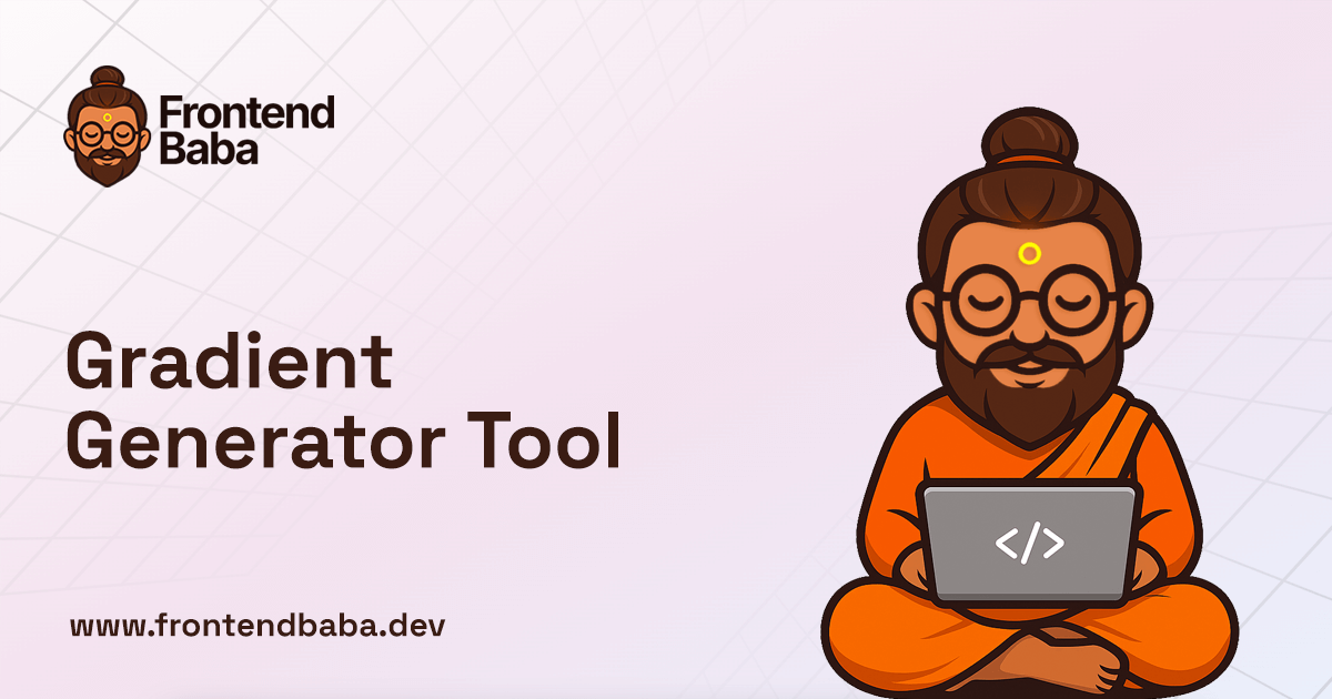 Gradient Generator | FrontendBaba