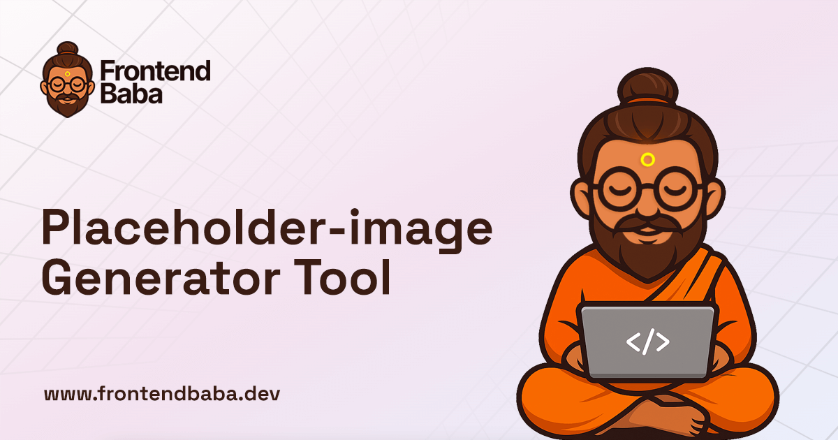 Placeholder Image Generator FrontendBaba